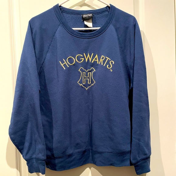 Tops | Hogwarts Blue Sweatshirt | Poshmark